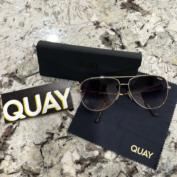 Quay Australia | Accessories | Quay High Key 26 Aviator Glasses | Poshmark